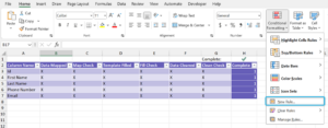 Track Tasks in Excel with Formulas and Conditional Formatting