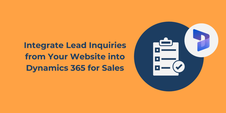 Auto-Create Leads in Dynamics 365 from Your Website